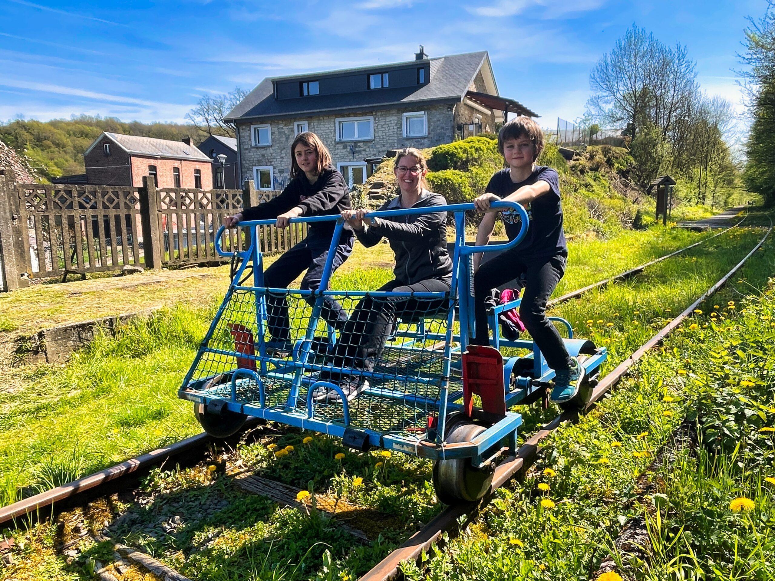 Les draisines de la Molignée: une aventure unique en Ardenne